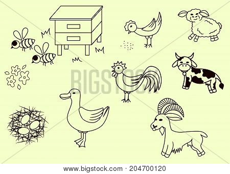 Stick Figure Animals Images, Illustrations, Vectors - Stick Figure ...