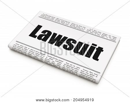 Law Concept: Newspaper Image & Photo (Free Trial) | Bigstock