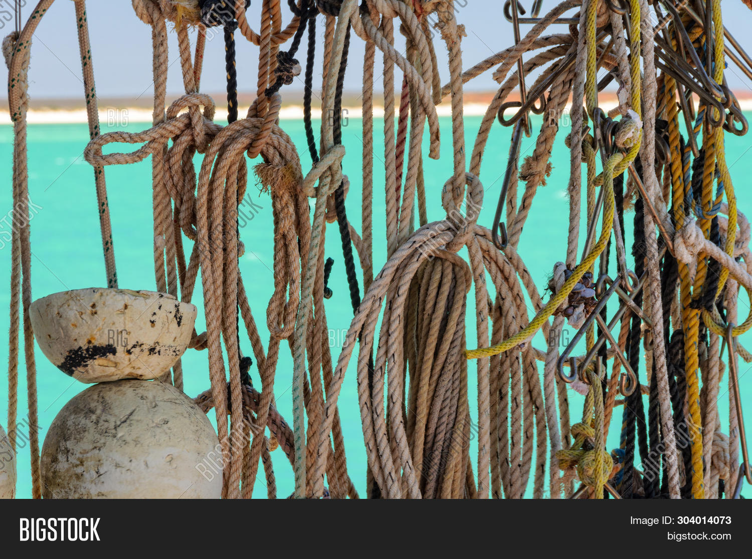 Drying Fishing Ropes Image & Photo (Free Trial) | Bigstock