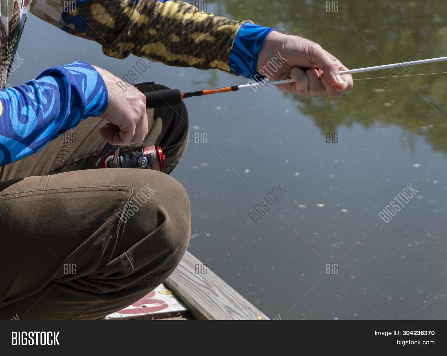 Fisherman Rod, Image & Photo (Free Trial) | Bigstock
