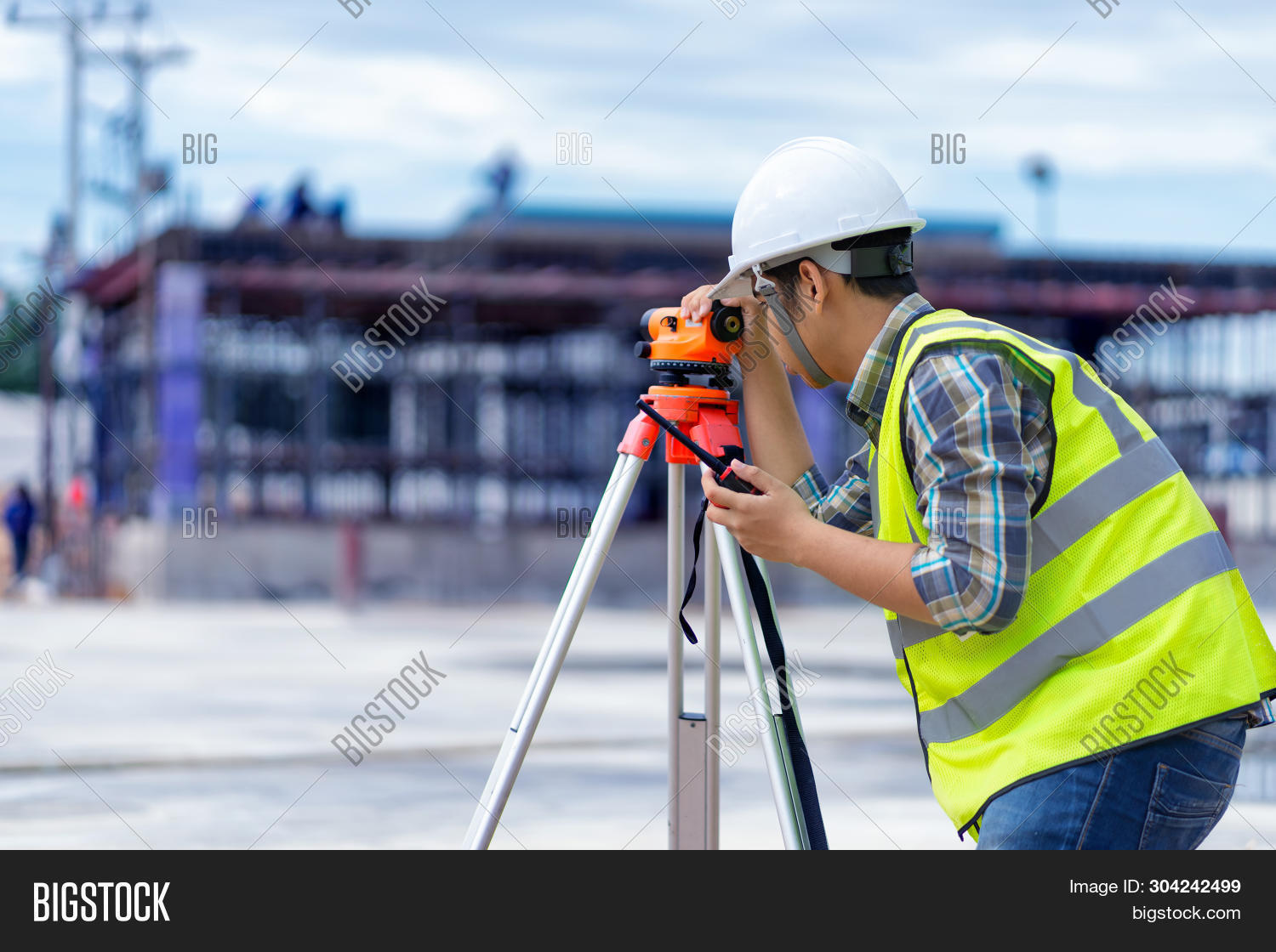 Surveyor Engineer Image & Photo (Free Trial) | Bigstock