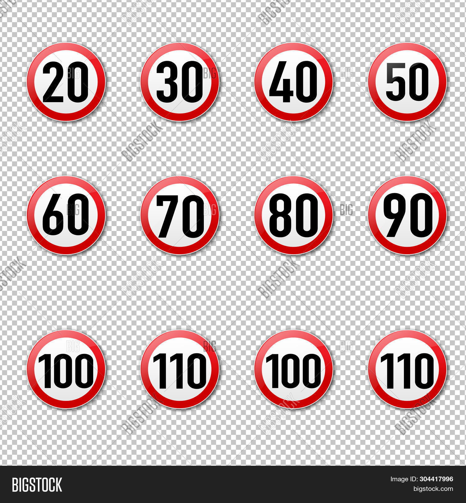 Speed Limit Sign Big Image & Photo (Free Trial) | Bigstock