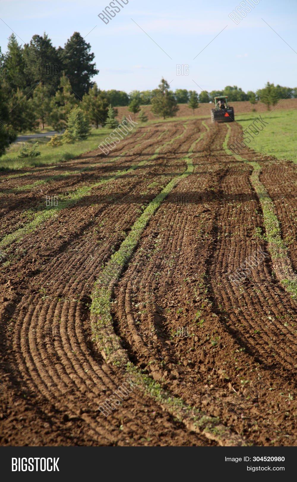 Farmland Being Plowed Image & Photo (Free Trial) | Bigstock