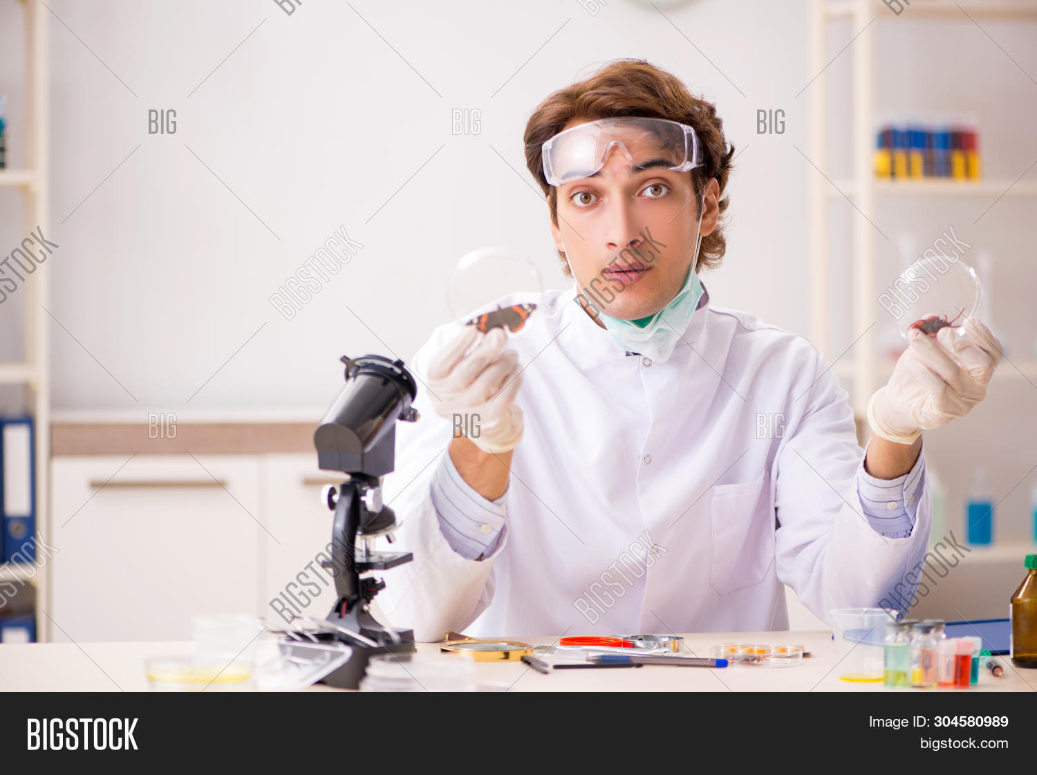 Male Entomologist Image & Photo (Free Trial) | Bigstock