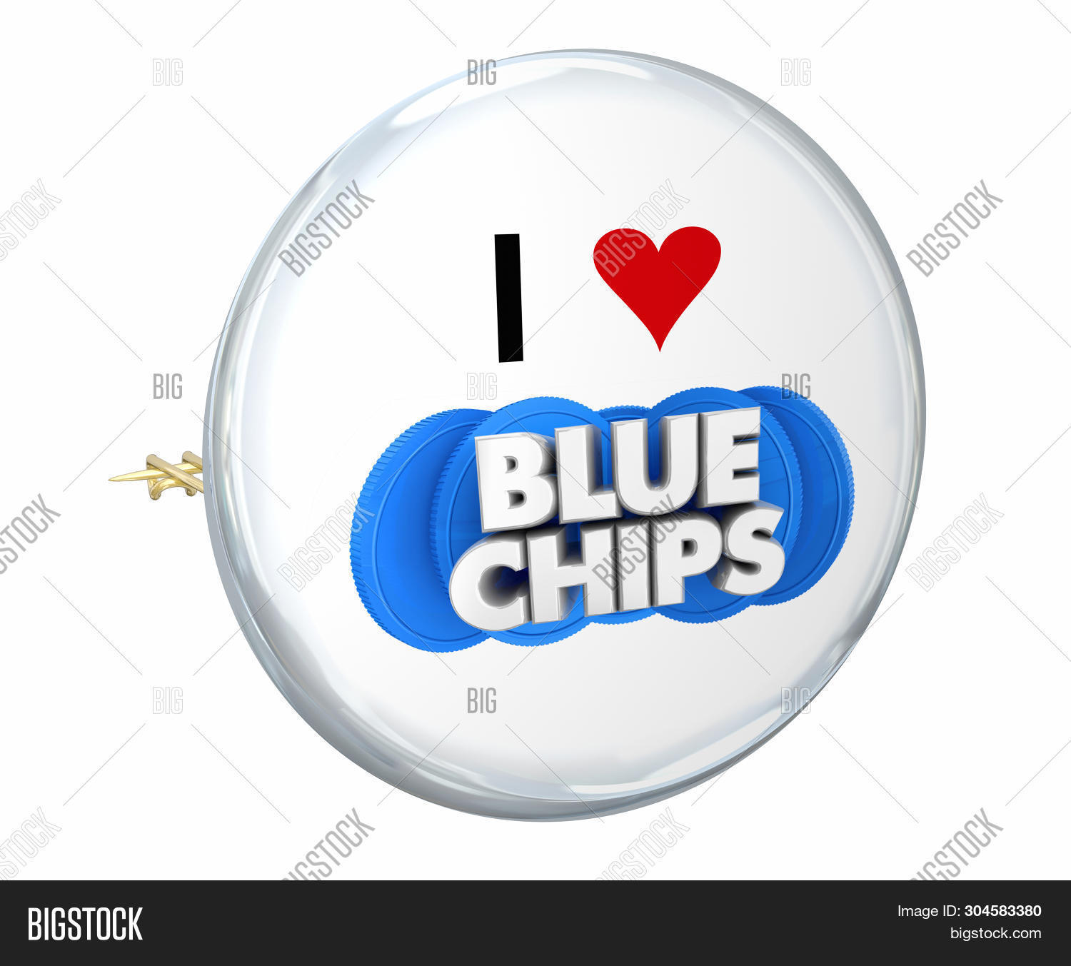 Blue Chips Top Image & Photo (Free Trial) | Bigstock