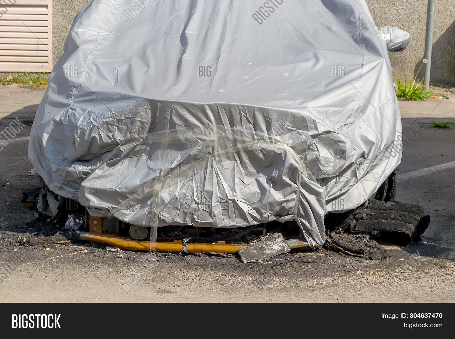 Car Damaged By Fire. Image & Photo (Free Trial) | Bigstock
