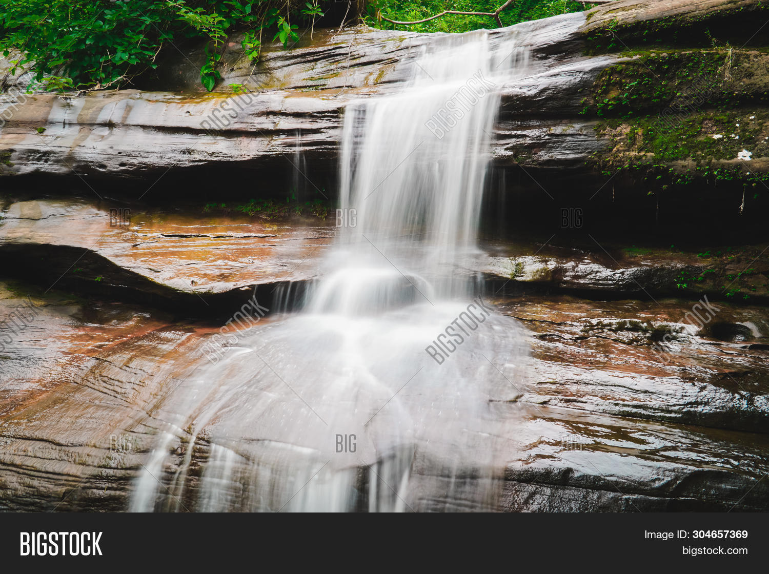 Waterfall Flowing Image & Photo (Free Trial) | Bigstock