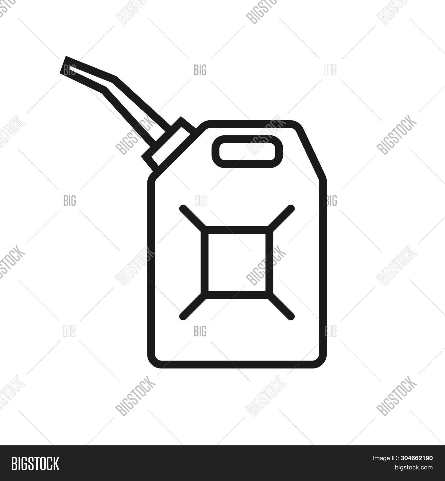 Canister Gasoline Image & Photo (Free Trial) | Bigstock