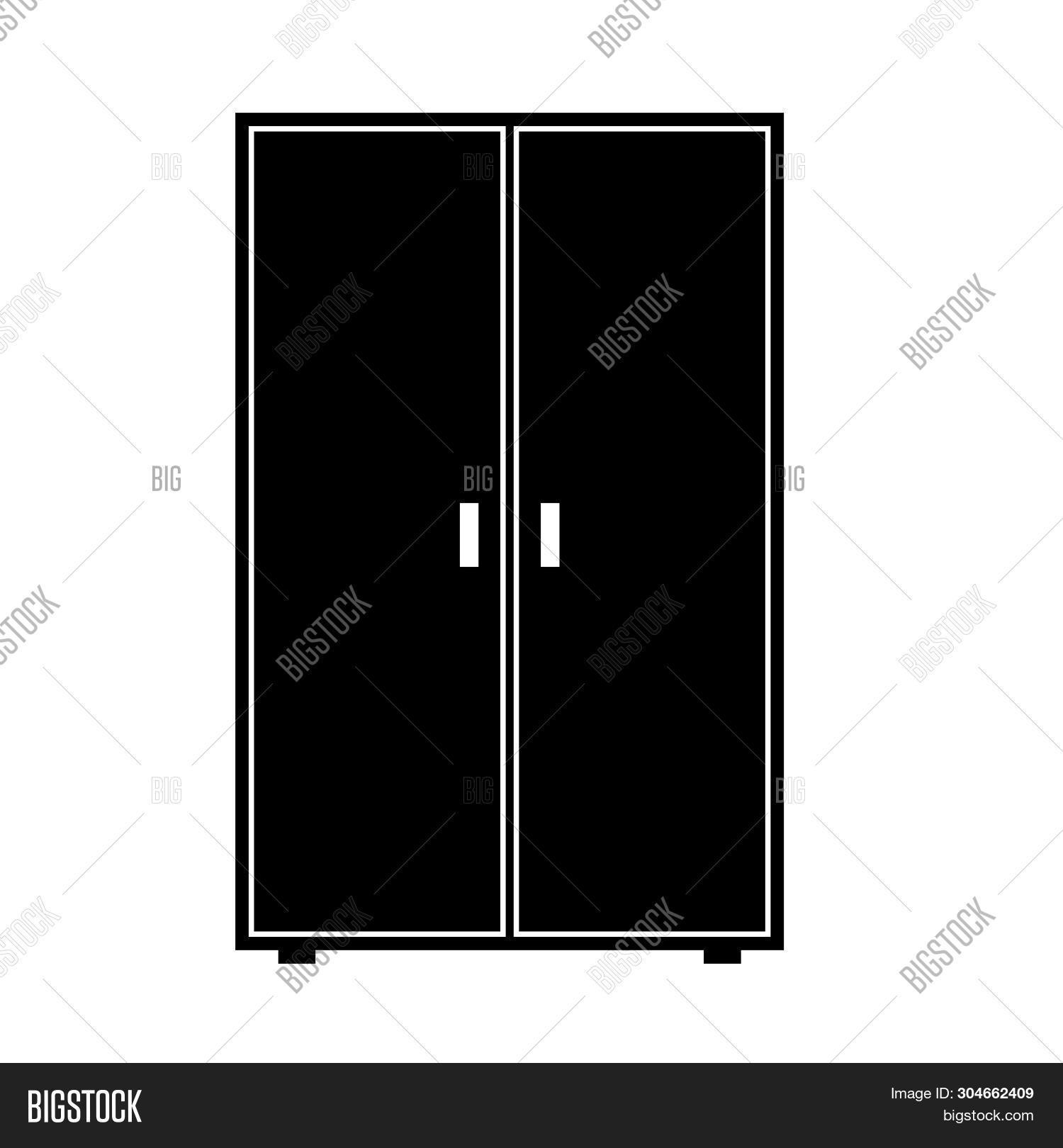 Wardrobe Simple Icon. Image & Photo (Free Trial) | Bigstock