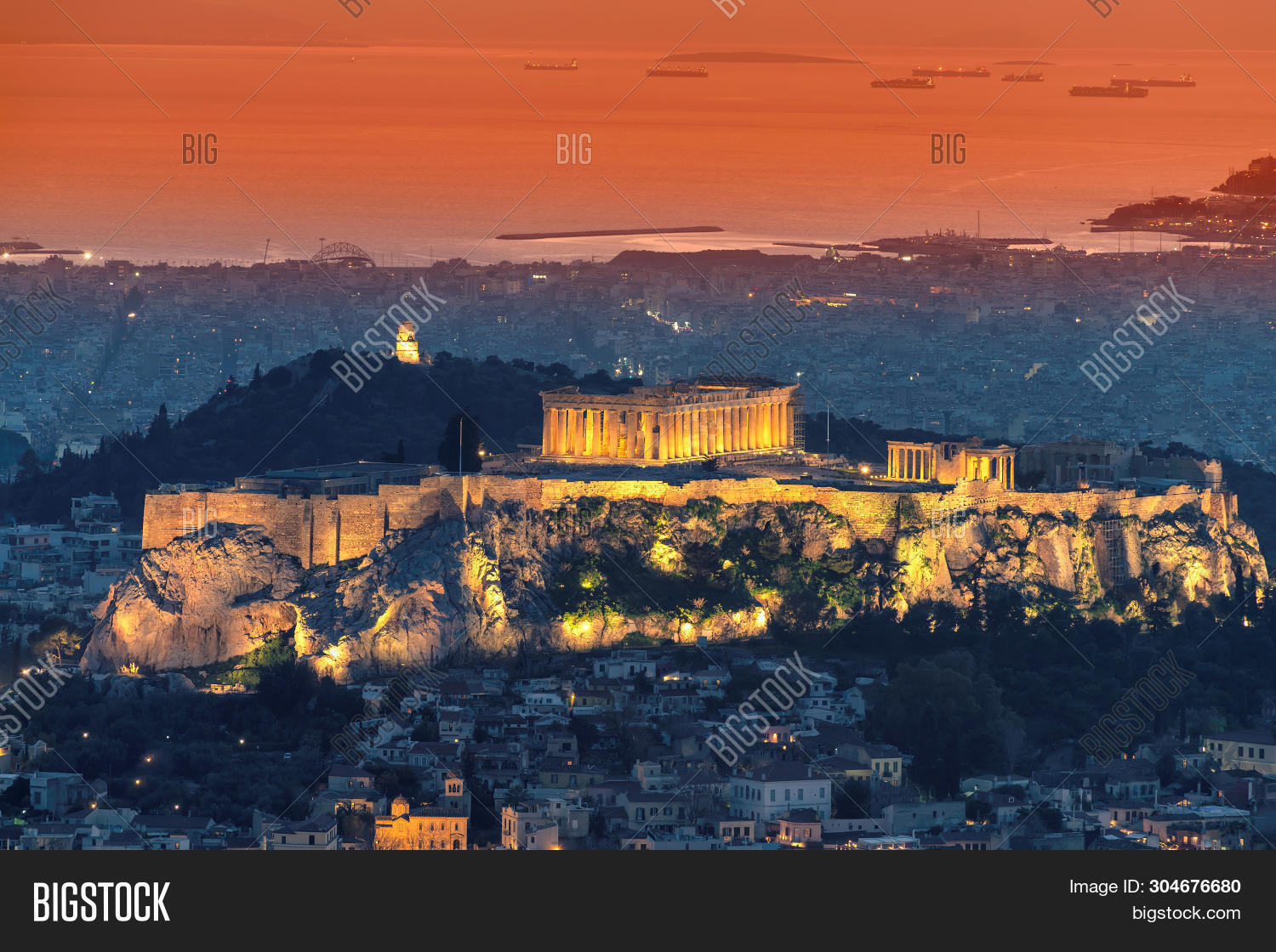 Athens Skyline Image & Photo (Free Trial) | Bigstock