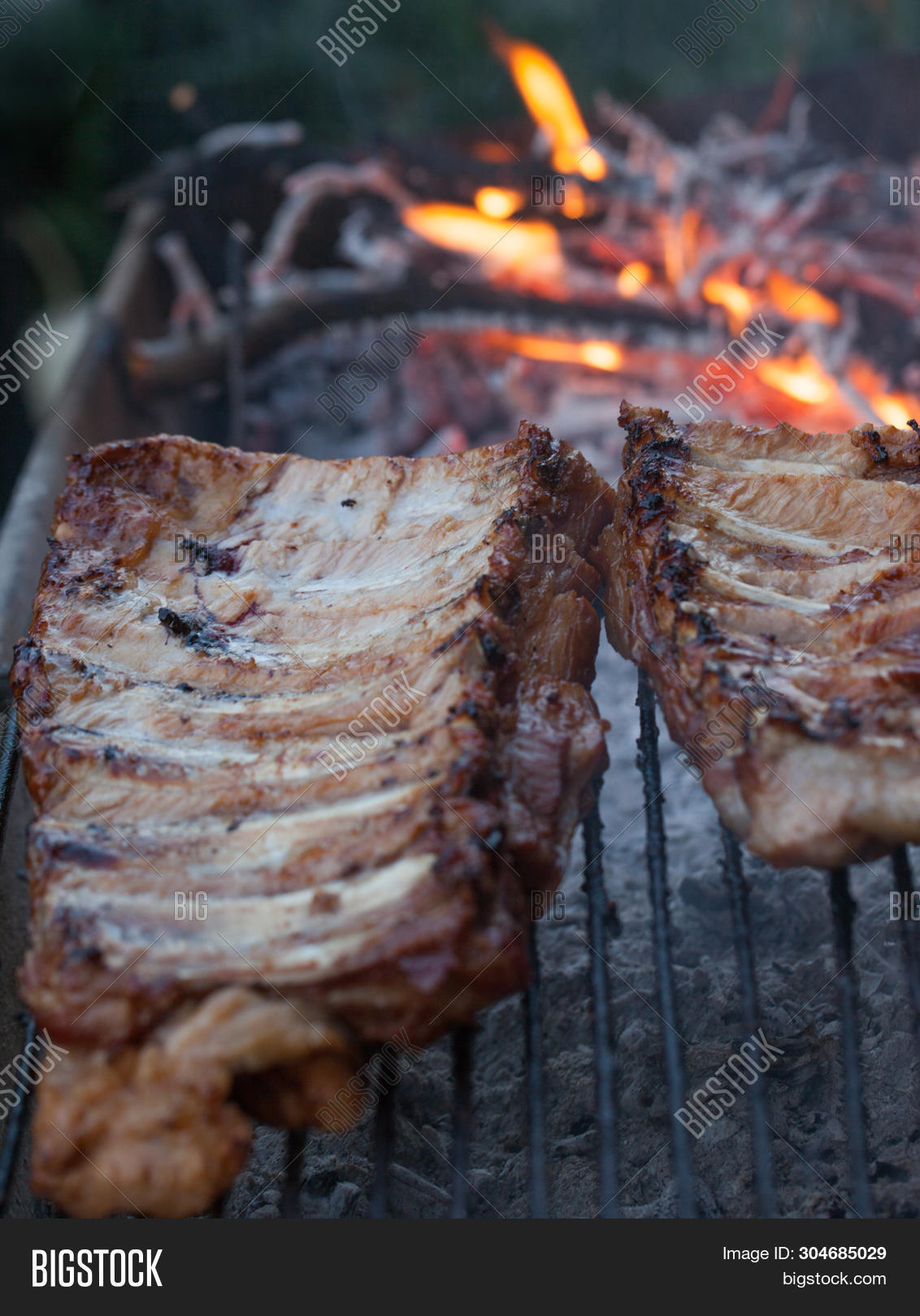 Grilled Barbeque Port Image & Photo (Free Trial) | Bigstock