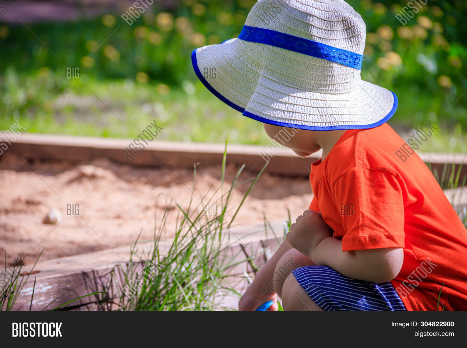 Boy Bucket Shovel Image & Photo (Free Trial) | Bigstock