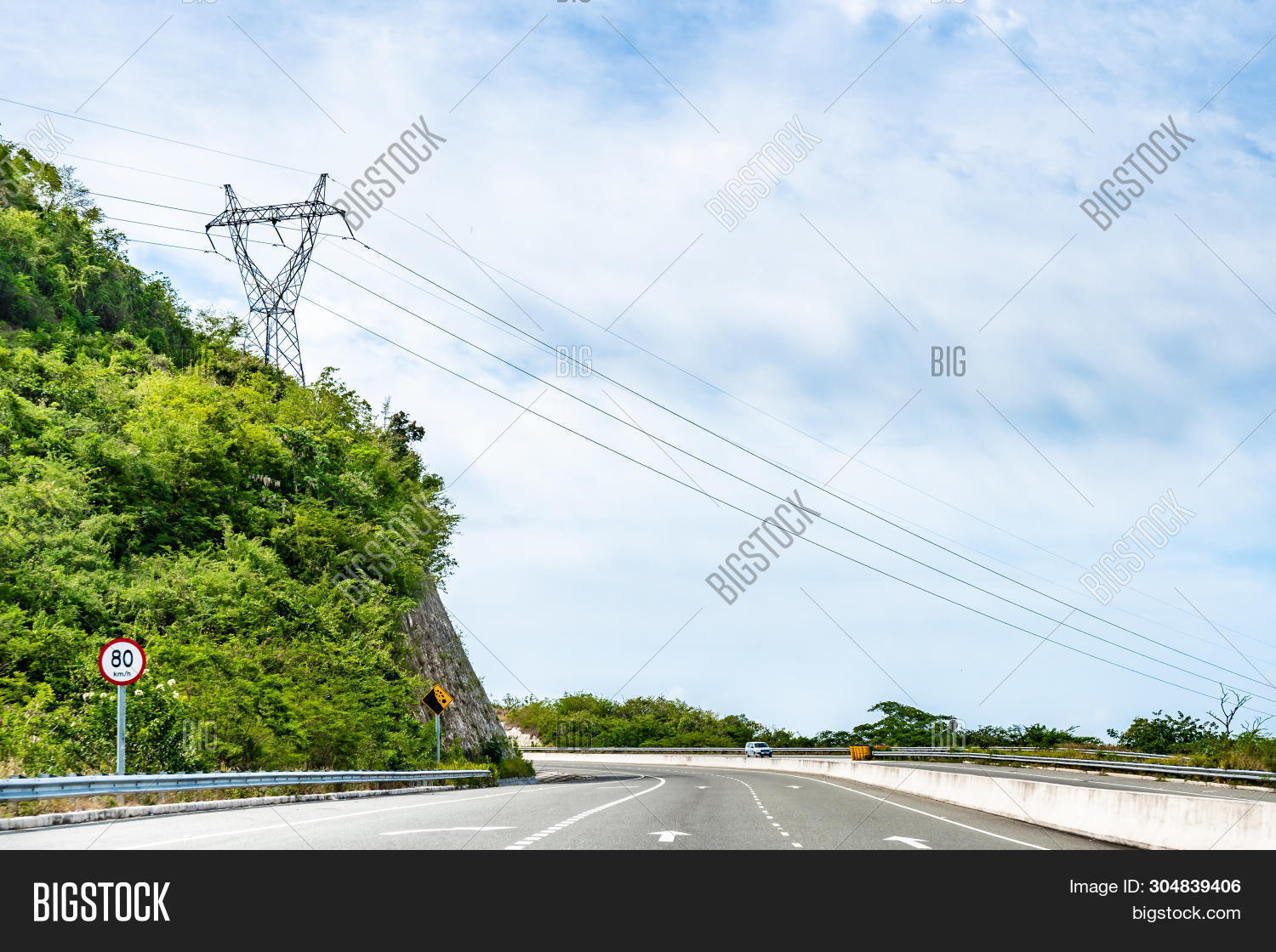 80 Km/h Speed Limit Image & Photo (Free Trial) | Bigstock