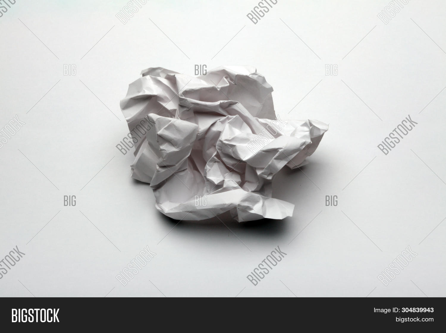 Crumpled Sheet Paper. Image & Photo (Free Trial) | Bigstock