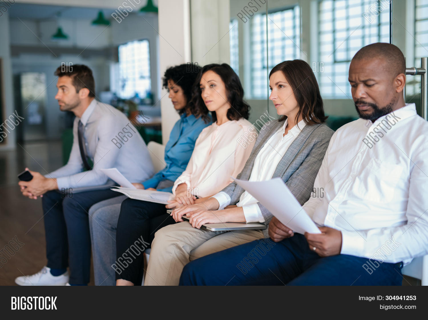 Job Applicants Waiting Image & Photo (Free Trial) | Bigstock