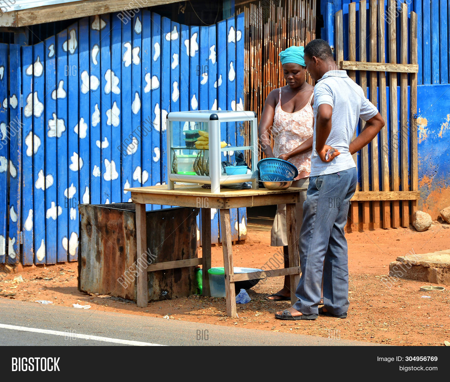 African Street Vendor Image & Photo (Free Trial) | Bigstock