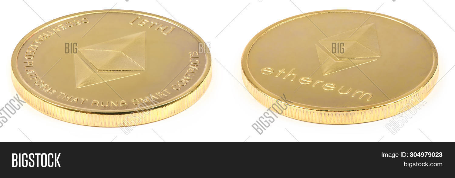 Golden Ethereum Image & Photo (Free Trial) | Bigstock