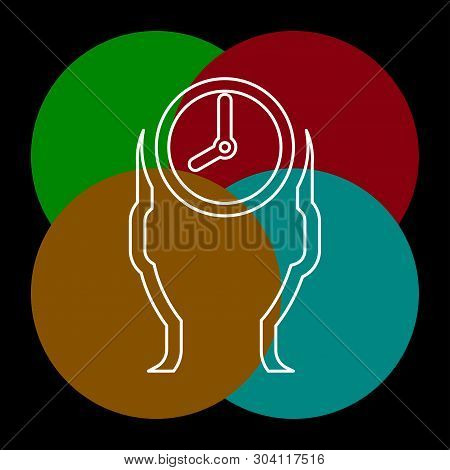 Managing Time Icon, Vector & Photo (Free Trial) | Bigstock