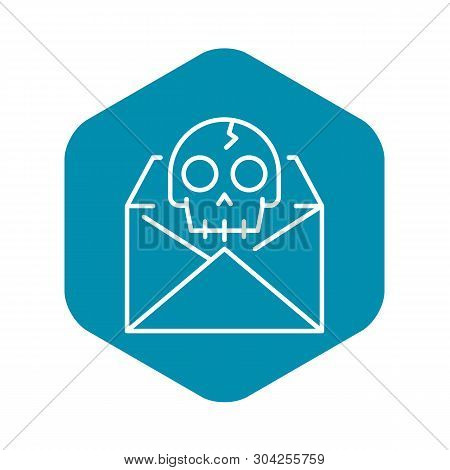 Hacking Email Icon. Vector & Photo (Free Trial) | Bigstock
