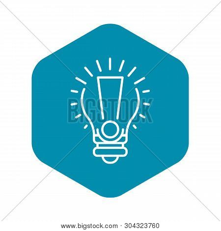 Bulb New Idea Icon. Vector & Photo (Free Trial) | Bigstock