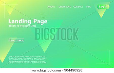 Landing Page. Website Vector & Photo (Free Trial) | Bigstock