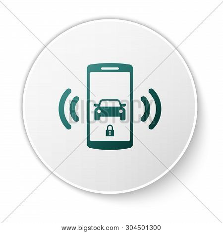 Green Smart Car Alarm Vector & Photo (Free Trial) | Bigstock