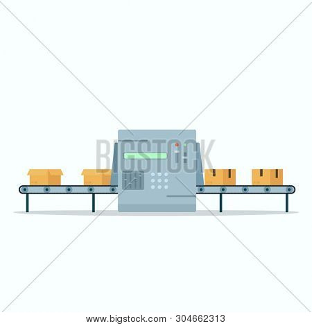 Conveyor Belt. Clipart Image & Photo (Free Trial) | Bigstock