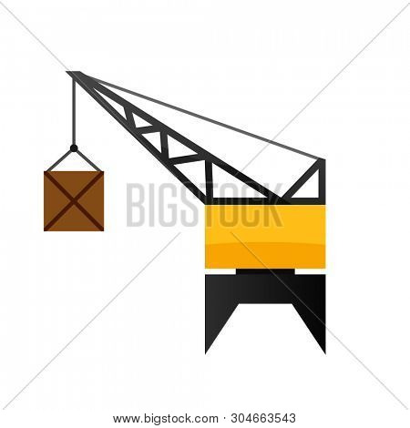 Port Crane Icon. Image & Photo (Free Trial) | Bigstock