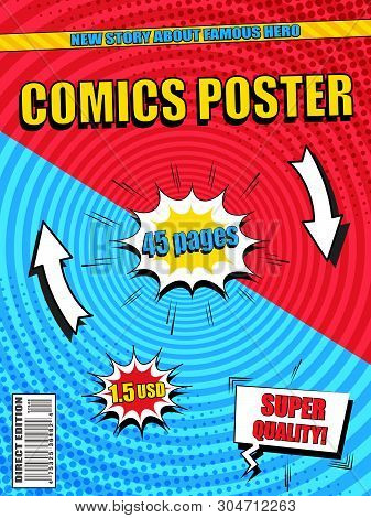 Bright Comics Poster Vector & Photo (Free Trial) | Bigstock