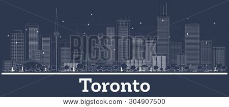 Outline Toronto Canada Image & Photo (Free Trial) | Bigstock
