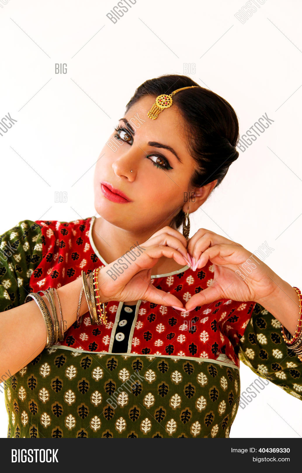 Woman Dancing Indian Image & Photo (Free Trial) | Bigstock