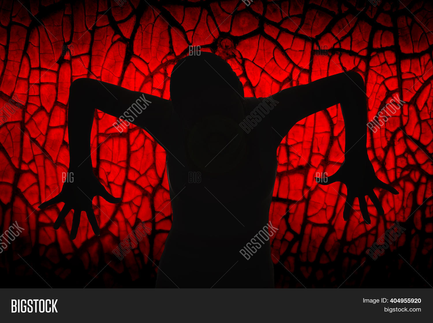 Dark Evil Silhouette