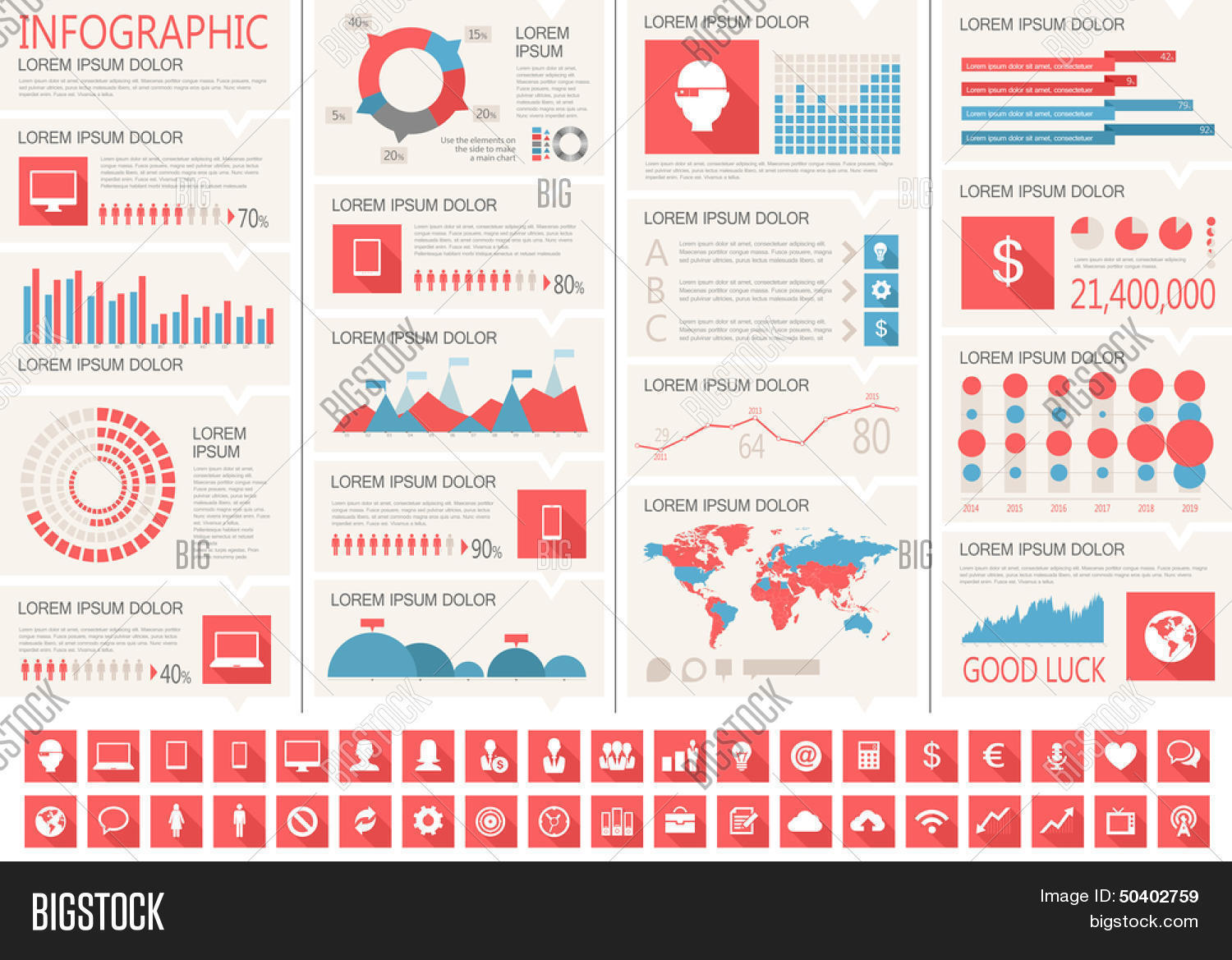 Industry Infographic Vector & Photo (Free Trial) | Bigstock