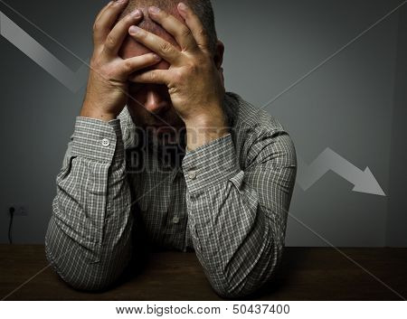 Sad Man. Man Thoughts Image & Photo (Free Trial) | Bigstock
