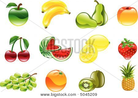 Gorgeous Shiny Fruit Vector & Photo (Free Trial) | Bigstock