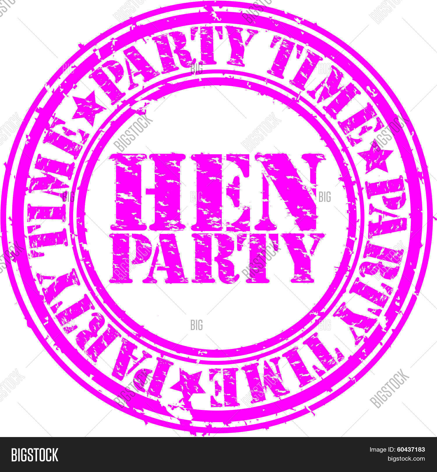 Grunge Hen Party Vector & Photo (Free Trial) | Bigstock