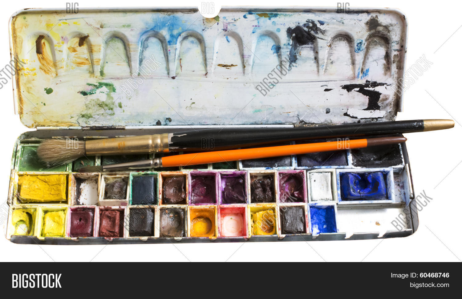 Watercolor Box Image & Photo (Free Trial) | Bigstock