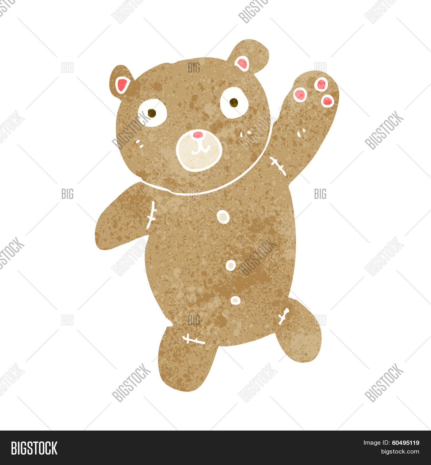 Cartoon Cute Teddy Vector & Photo (Free Trial) | Bigstock