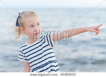 Little Girl Points Image & Photo (Free Trial) | Bigstock