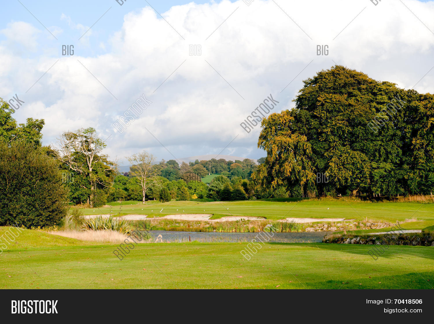 Autumn Golf Course Image & Photo (Free Trial) | Bigstock