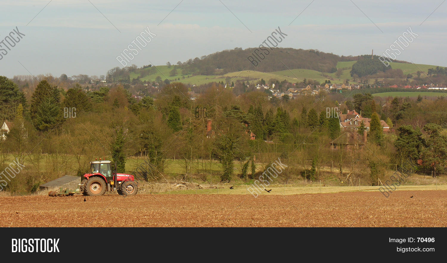 Tractor Field Image & Photo (Free Trial) | Bigstock