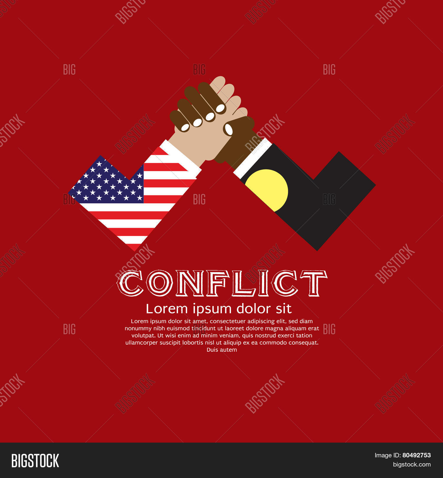 Opposition Abstract Vector & Photo (Free Trial) | Bigstock