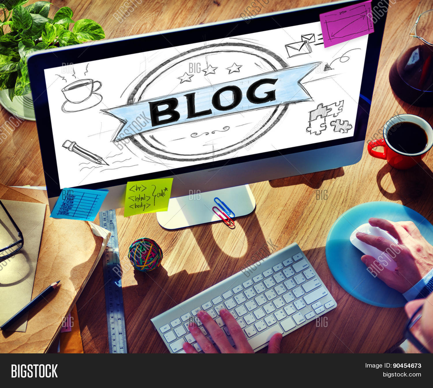 Imagen y foto Blog Blogging (prueba gratis) | Bigstock