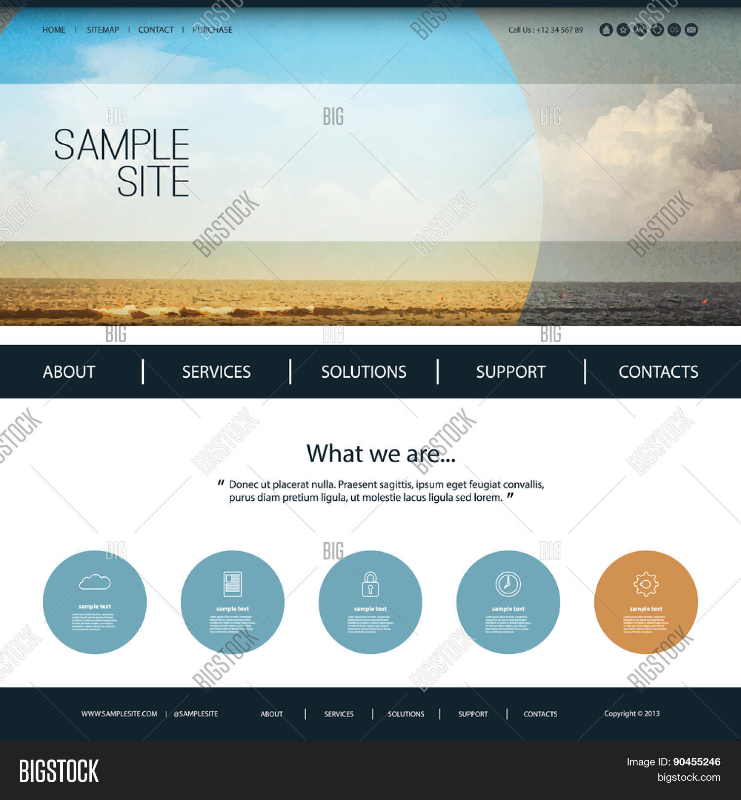 Website Design Vector & Photo (Free Trial) | Bigstock