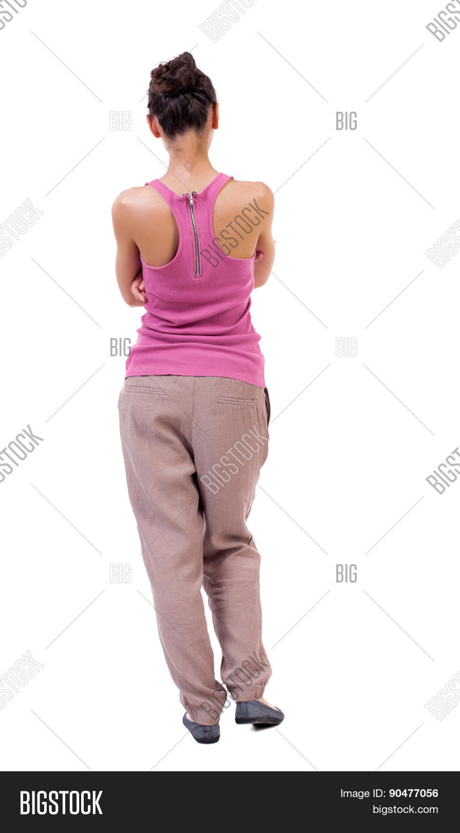 Back View Standing Image & Photo (Free Trial) | Bigstock