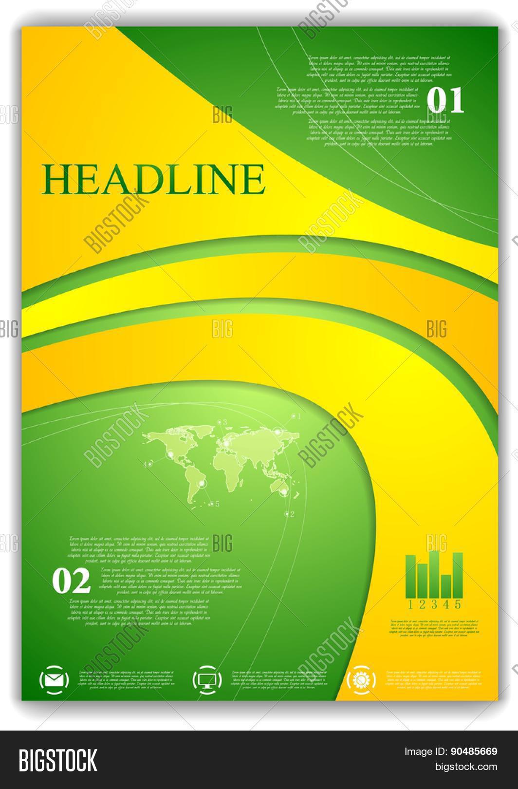 Abstract Green Yellow Vector & Photo (Free Trial) | Bigstock