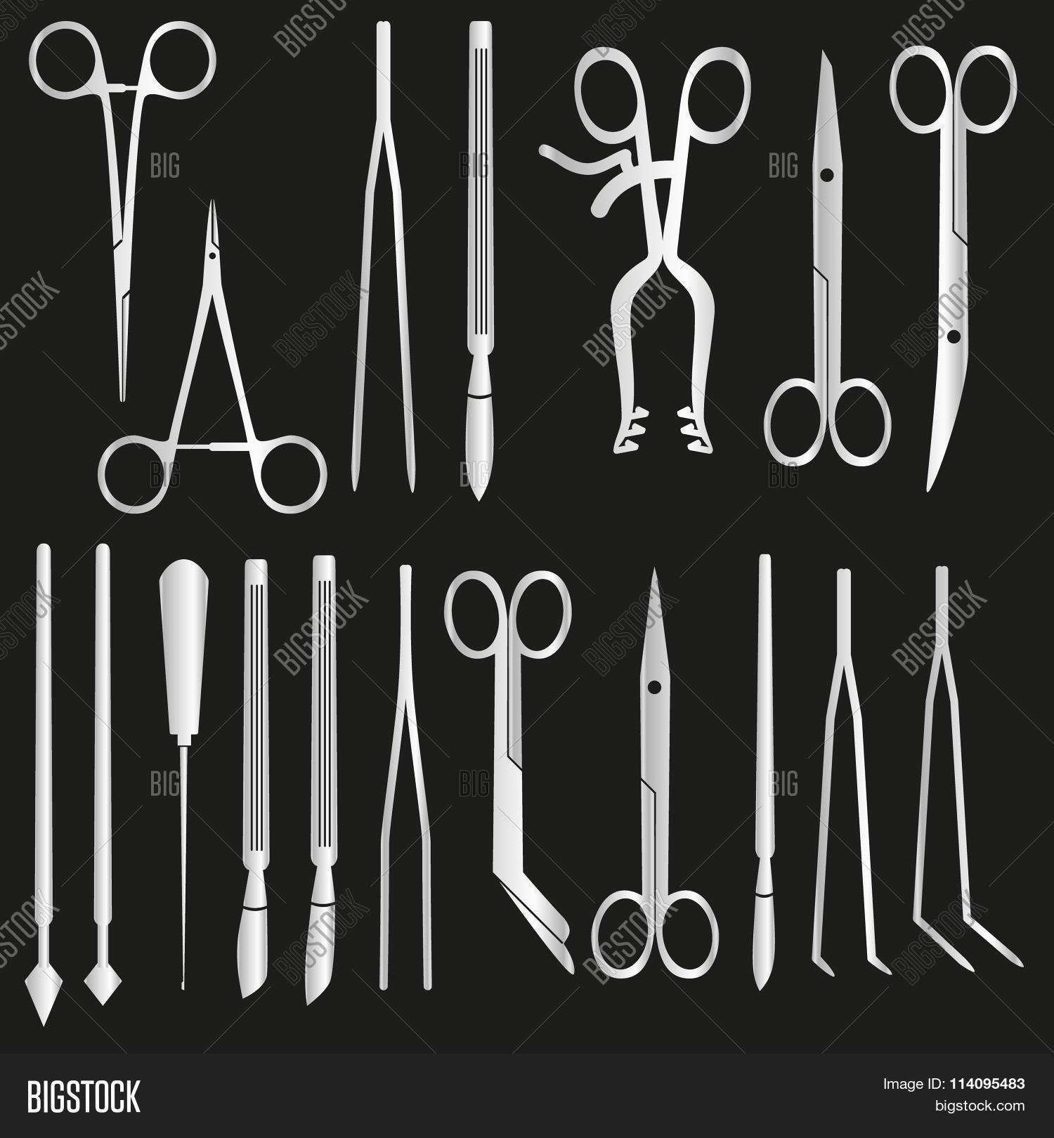 Silver Surgical Vector & Photo (Free Trial) | Bigstock