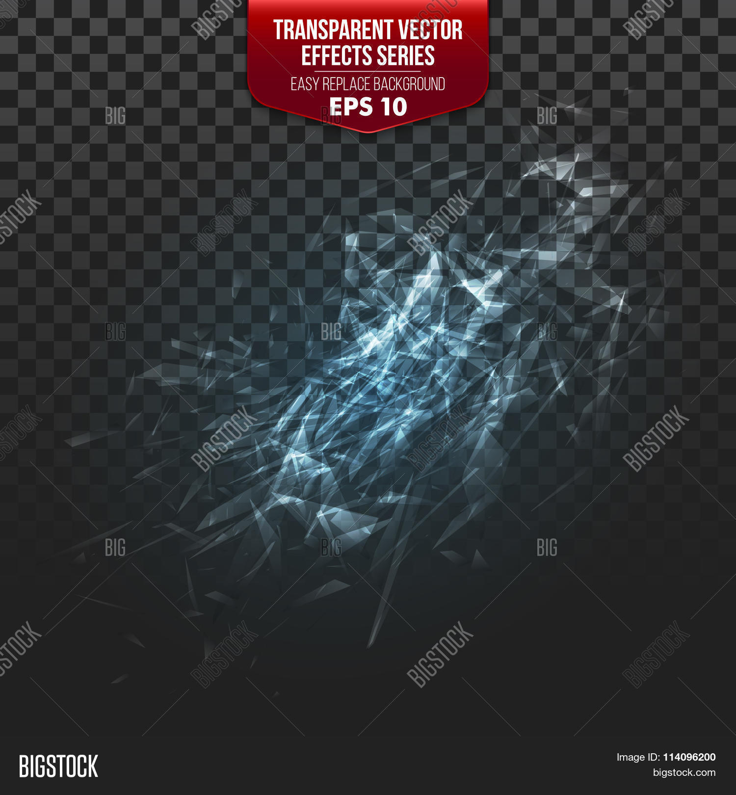Transparent Broken Vector & Photo (Free Trial) | Bigstock