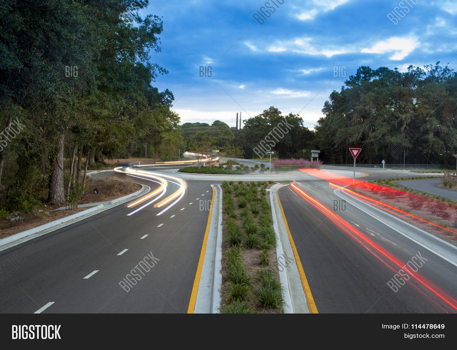 Traffic Roundabout Image & Photo (Free Trial) | Bigstock