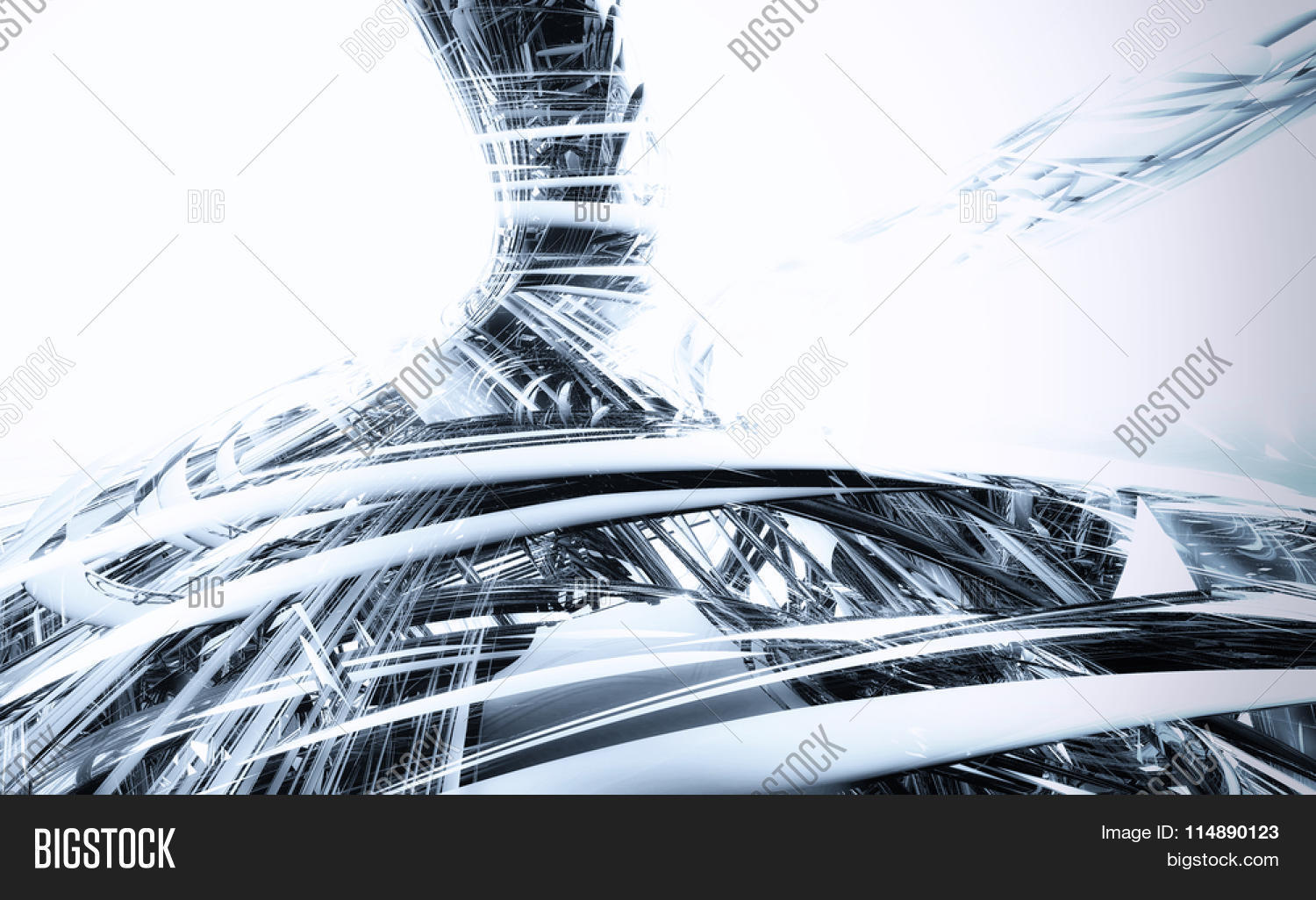 3d Technology Abstract Image & Photo (Free Trial) | Bigstock